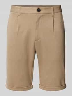 Lindbergh Bermudas mit Bundfalten