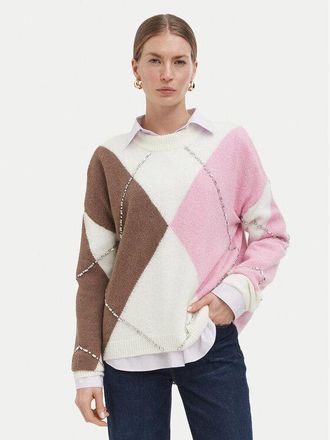 Liu Jo Pullover WF6184 MA15R Creme Regular Fit