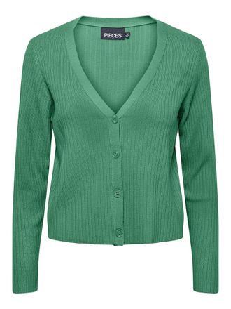 Pieces Damen Pccrista Ls Knit Cardigan Noos Bc Srickjacke, Parakeet,L