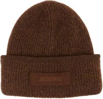 Jacquemus Le bonnet Gros Grain en laine m&eacute;lang&eacute;e