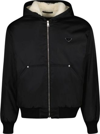 Prada Herren, Jacken, Schwarzk, XSGr&ouml;&szlig;e