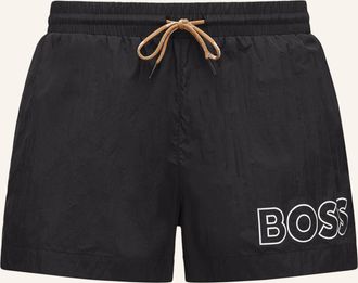 HUGO BOSS Badeshort Mooneye schwarz
