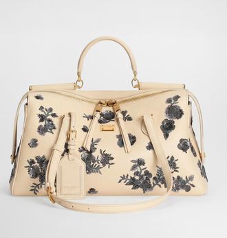 Dolce & Gabbana Medium Vittoria Handbag With Embroidery - Frau Schulter- Und Umh&auml;ngetaschen Multicolor Onesize