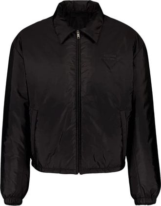 Prada Herren, Jacken, Schwarzk, MGr&ouml;&szlig;e