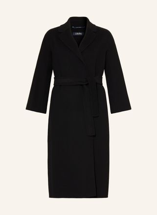 Max Mara Wollmantel Esturia schwarz