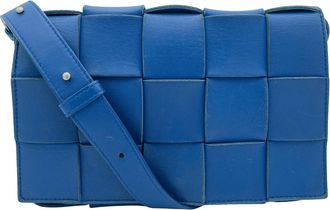 Bottega Veneta Crossbody Bags - Bottega Veneta Cassette - Cobalt Blue - Gr. unisize - in Blau - f&uuml;r Damen
