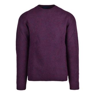 Daniele Fiesoli Stretch Rundhals-Pullover - - Knitwear - Herren - Lila - M