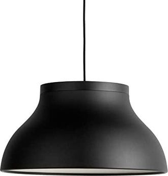 HAY PC Pendelleuchte Aluminium Schwarz, 20,5cm