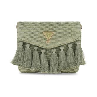 Guess unisex, Accessoires, Vert, Taille: ONE Size Mini Sac &agrave; Franges