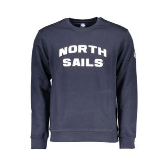 North Sails Cotton Sweater - - Sweatshirts & Hoodies - Herren - Blau - XL