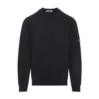 Stone Island Homme, Sweatshirts et sweats &agrave; capuche, Bleu, Taille: S S0410 SweaT-shirt