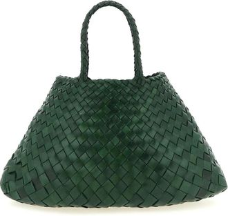 Dragon Diffusion Geflochtene Leder-Tragetasche - - Bags - Damen - Gr&uuml;n - ONE SIZE