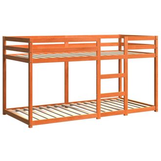Generic Etagenbett, Massivholz Kiefer Betten und Zubeh&ouml;r(Wachsbraun 90x200 cm) (90 x 200 cm)