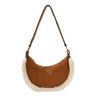 Guess Amita Hobo Schultertasche - - Bags - Damen - Braun - ONE SIZE