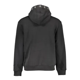 Calvin Klein Cotton Blend Hoodie - Black