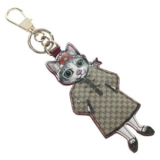 Gucci Pre-owned Canvas Key Holder - - Pre-owned - Damen - Beige - ONE SIZE