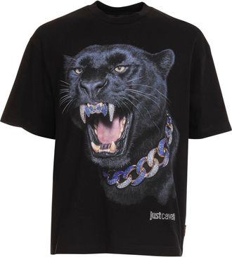 Roberto Cavalli T-Shirt - - Tops - Herren - Schwarzk - L