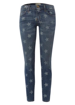 Current Elliott Current/Elliott Star Print Skinny jeans Size 24/61