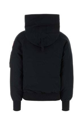 Canada Goose Hooded Down Down Jacket - Black