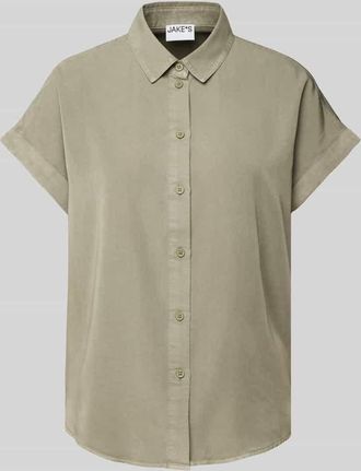 Jake*s Casual Regular Fit Hemdbluse mit Knopfleiste
