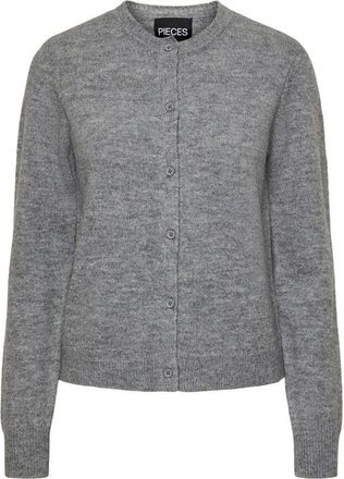 Pieces Strickjacke (1-tlg) Plain/ohne Details