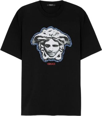 Versace Homme, Tops, Noir, Taille: S T-Chemises