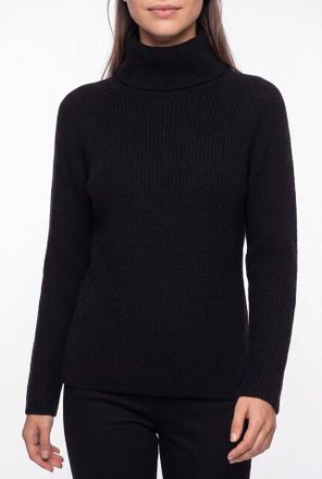HUGO BOSS Rollkragenpullover Falodina Premium Damenmode aus hochwertigem Materialmix mit Alpaka- und Wollanteil