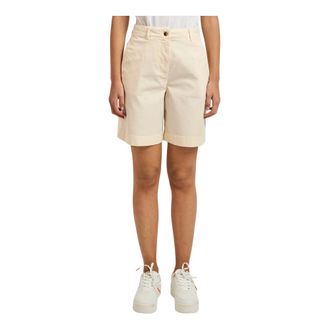 Tommy Hilfiger Femme, Shorts, Beige, Taille: 36 FR Washed Regular Chino Shorts