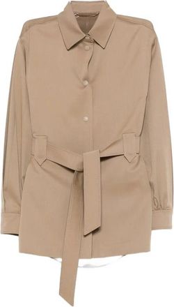 Max Mara Femme, Vestes, Beige, Taille: 38 FR Mxmagenzia 321 001