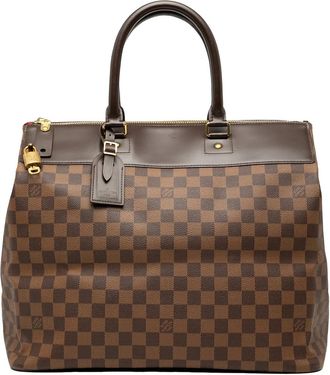 Louis Vuitton Weekender - Damier Ebene Greenwich PM - Gr. unisize - in Braun - für Damen