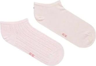 Tommy Hilfiger Femme, Sous-v&ecirc;tements, Rose, Taille: ONE Size Chaussettes &agrave; motifs en coton