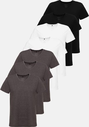 Tazzio Herren T-Shirt V-Ausschnitt 7er-Pack