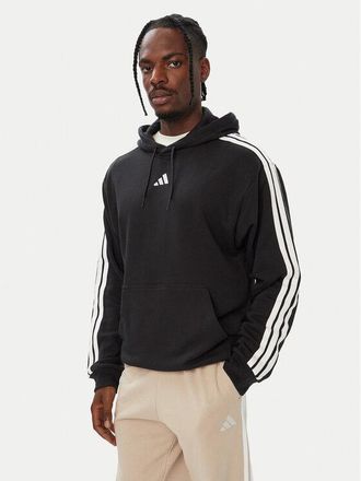 adidas Sweatshirt Essentials 3-Stripes French Terry KY6605 Schwarz Regular Fit