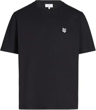 Maison Kitsun&eacute; T-shirt en coton Grey Fox Comfort