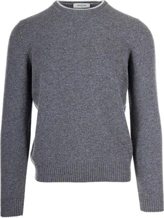 Gran Sasso Homme, Pulls, Gris, Taille: 3XL Super Geelong Crew Neck