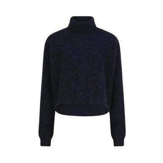 Dante6 Yuria Rollneck Pullover - - Knitwear - Damen - Blau - XS