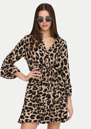 Only Sommerkleid Athena 15219486 Wei&szlig; Regular Fit