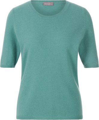 Peter Hahn Rundhals-Pullover aus Schurwolle und Kaschmir Peter Hahn gr&uuml;n