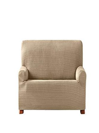 Eysa Aquiles Elastisch Sofa Überwurf 1 Sessel Farbe 01-Beige, Polyester-Baumwolle, Beige, 37 x 29 x 5 cm, 1 Einheiten