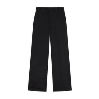 Dickies W Wide Leg Pant - - Trousers - Damen - Schwarzk - W24 L32