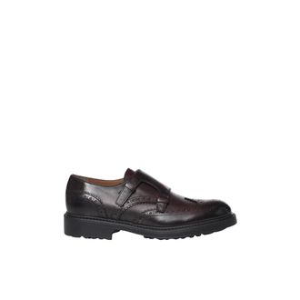 Doucal's Brogue Monk Schuhe mit Doppel-Schnalle - - Shoes - Herren - Braun - 41 1/2 EU