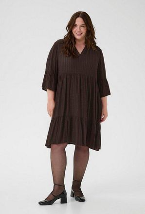 Kaffe Curve Langarmbluse Kleid KClio Gro&szlig;e Gr&ouml;&szlig;en