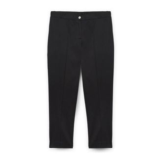 Fiorella Rubino Baumwollhose - - Trousers - Damen - Schwarzk - XL