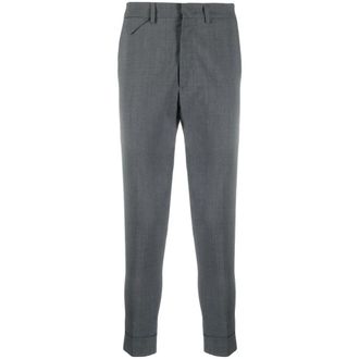 low brand Slim-Fit-Hose - - Trousers - Herren - Grau - W36