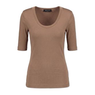Fabiana Filippi Femme, Tops, Beige, Taille: 40 FR T-shirt avec des sequins scintillants