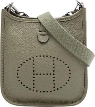 Herm&egrave;s Pre-owned Sac bandouli&egrave;re Evelyne I - Femme - Pre-owned - Gris - Taille: ONE Size