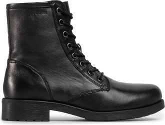 Geox Schn&uuml;rschuhe Geox D Rawelle A D046RA 000TU C9999 Schwarz