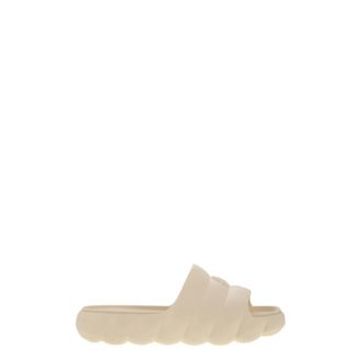 Moncler Femme, Chaussures, Beige, Taille: 37 EU Lilo Slides