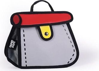Generic Paperdope SliceTote - Sac fourre-tout 2D de style bande dessin&eacute;e kawaii | Sac &agrave; bandouli&egrave;re unique et insolite pour femmes et adolescentes filles, sac