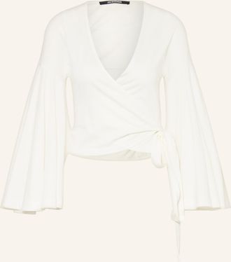 Jacquemus Jacquemus Wickelbluse Le Cache Coeur Ventadou Mit 3/4-Arm weiss